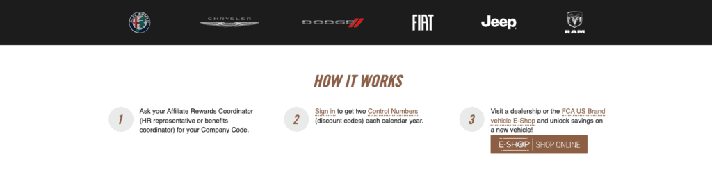 Exclusive Affiliates Rewards | Brooklyn Chrysler Jeep Dodge Ram