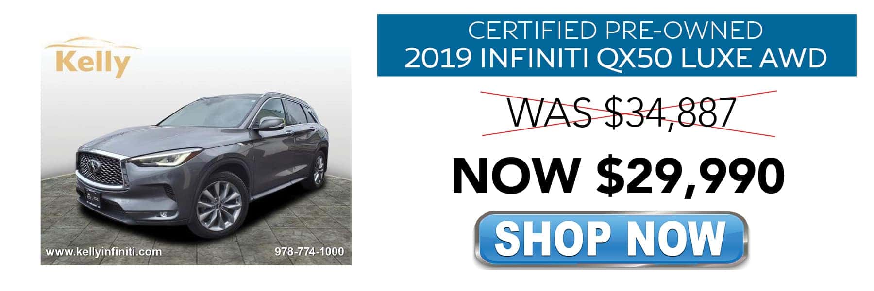 New & Used INFINITI vehicles in Danvers | Kelly INFINITI