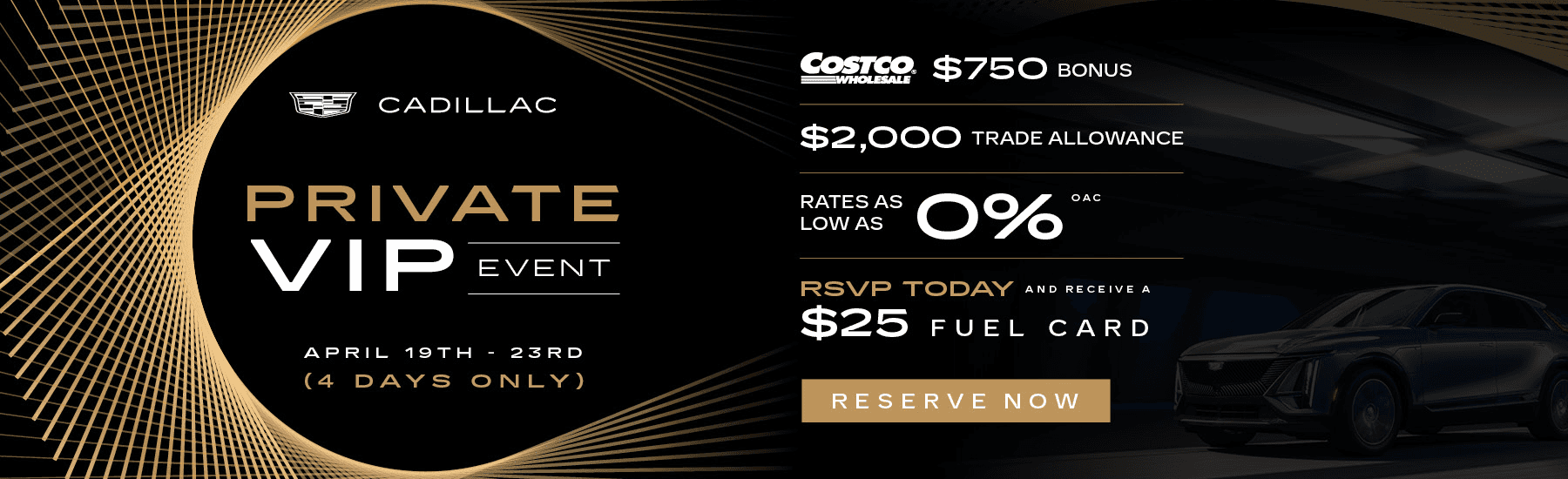 Cadillac Private VIP Event | McNaught Cadillac