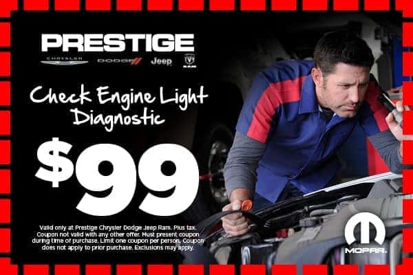 Auto Service Specials | Prestige Chrysler Dodge Jeep Ram near Summerlin