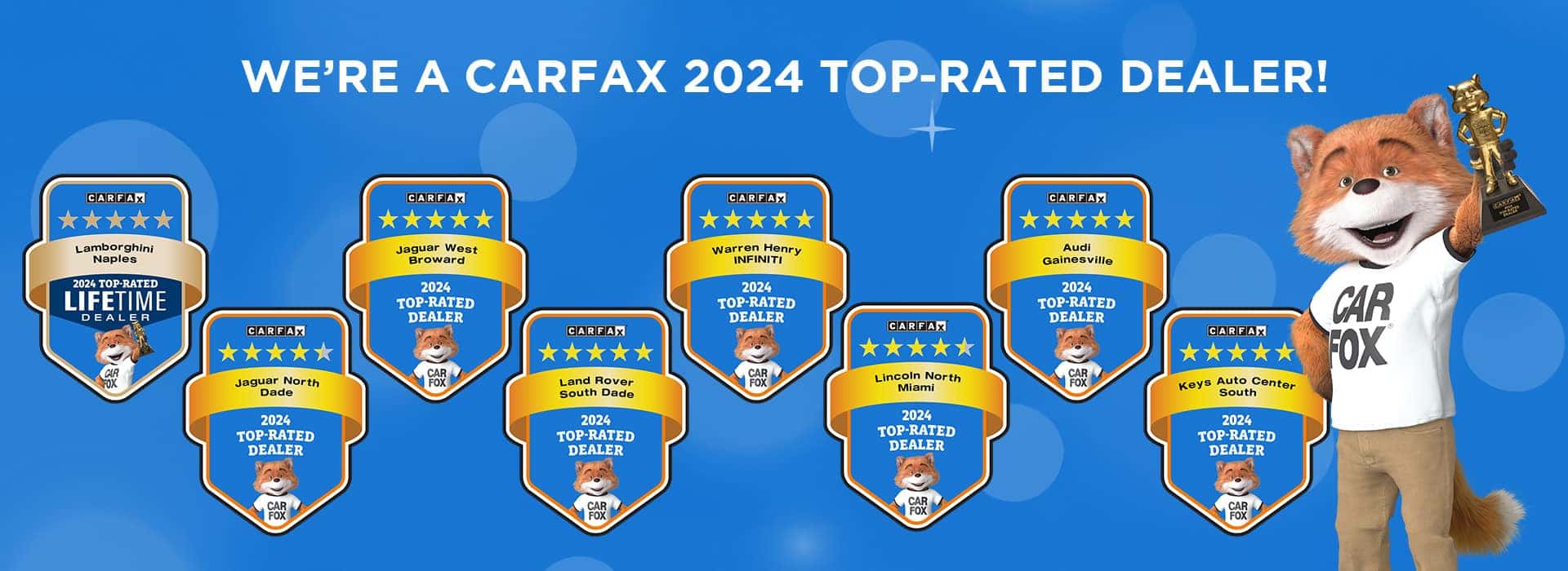 WARREN HENRY AUTO GROUP AND EIGHT OF ITS LOCATION NAMED CARFAX TOP ...