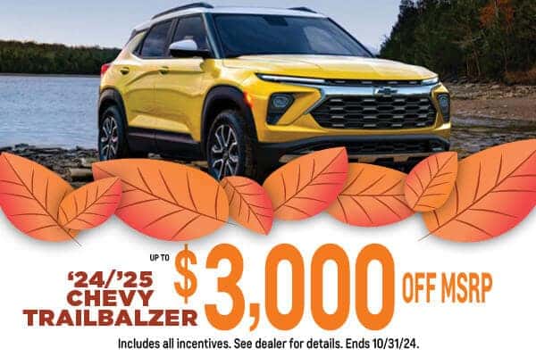 Monthly Chevrolet Specials in Creve Coeur | Weber Chevrolet Co.