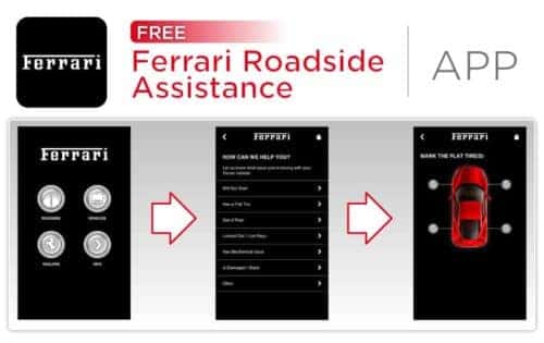 Ferrari Roadside Assistance App | Wide World Ferrari